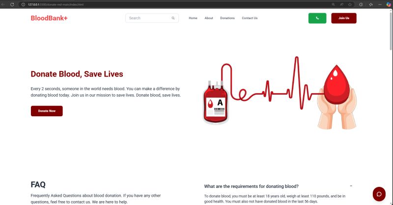 #hackathon #webdevelopment #blooddonation #feedbackwelcome… | Sandeep ... #hackathon #webdevelopment #blooddonation #feedbackwelcome… | Sandeep ...