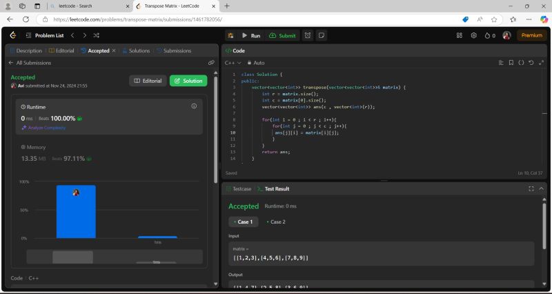 Avi Sharma on LinkedIn: #leetcodechallenge #dsa #codingjourney ... Avi Sharma on LinkedIn: #leetcodechallenge #dsa #codingjourney ...