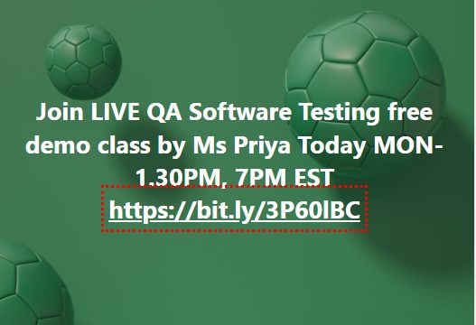 H2K Infosys on LinkedIn: Join LIVE QA Software Testing free demo class ... H2K Infosys on LinkedIn: Join LIVE QA Software Testing free demo class ...