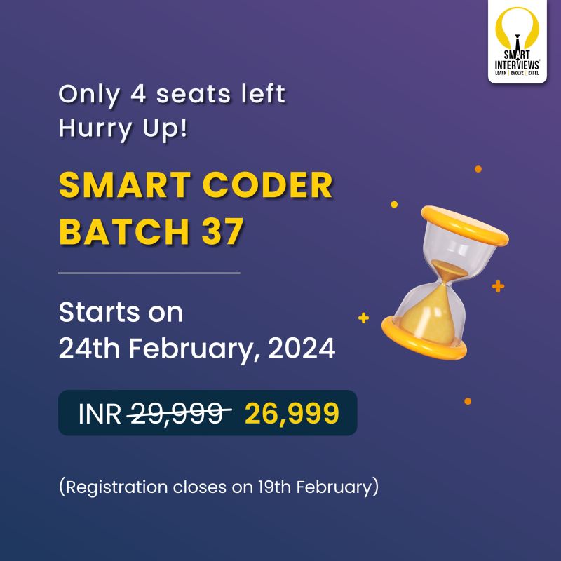 Smart Interviews on LinkedIn: #dsa #smartcoder #coding #programming # ... Smart Interviews on LinkedIn: #dsa #smartcoder #coding #programming # ...