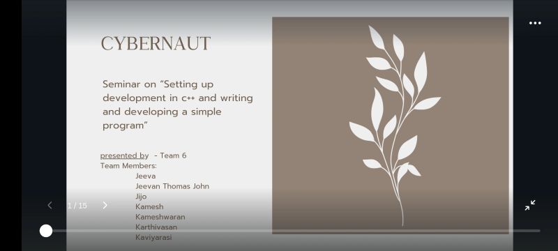 Kaviyarasi Panneerselvam on LinkedIn: #cplusplus #codingjourney # ... Kaviyarasi Panneerselvam on LinkedIn: #cplusplus #codingjourney # ...