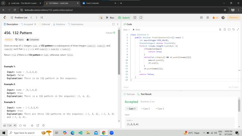 Krishna Pratap Singh on LinkedIn: #dsawithjava #leetcode456 #132pattern ... Krishna Pratap Singh on LinkedIn: #dsawithjava #leetcode456 #132pattern ...