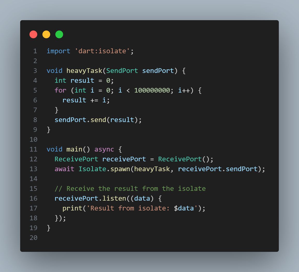 Baranidharan B on LinkedIn: #flutter #flutterisolates #flutterdev # ... Baranidharan B on LinkedIn: #flutter #flutterisolates #flutterdev # ...