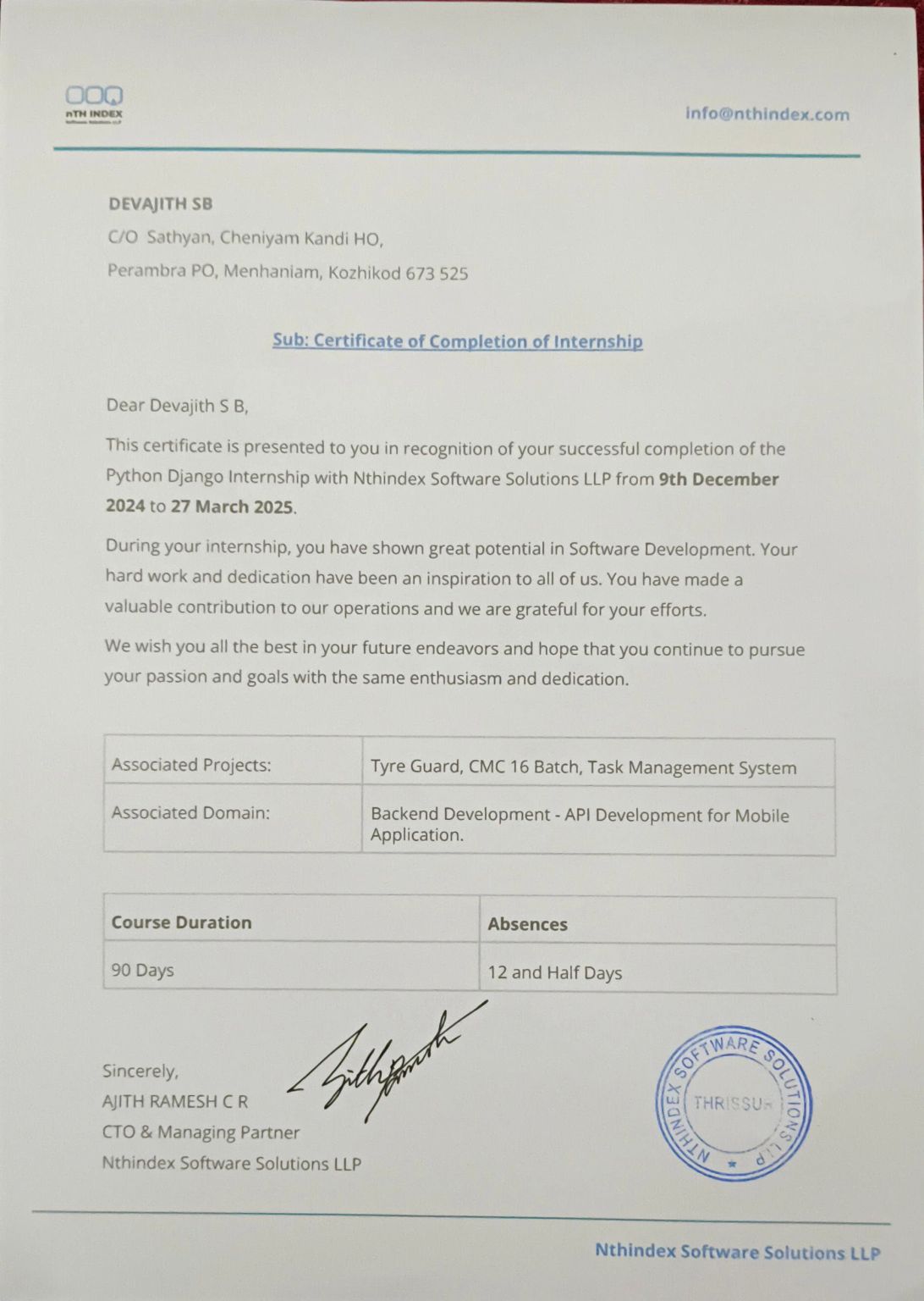 #pythondeveloper #django #backenddevelopment #internshipcompleted # ... #pythondeveloper #django #backenddevelopment #internshipcompleted # ...