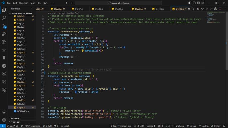 Vijay kumar on LinkedIn: 🚀 Daily JavaScript Problem-Solving Practice! 🚀 ... Vijay kumar on LinkedIn: 🚀 Daily JavaScript Problem-Solving Practice! 🚀 ...