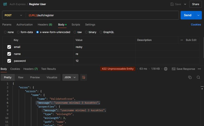 Rezky Putra akkif on LinkedIn: #expressjs #authentication #mongodb Rezky Putra akkif on LinkedIn: #expressjs #authentication #mongodb