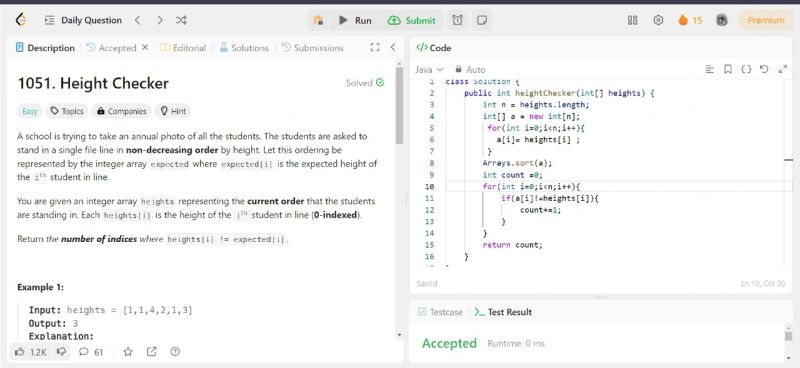 Hey folks, diving into today's problem of the day at LeetCode - problem ... Hey folks, diving into today's problem of the day at LeetCode - problem ...