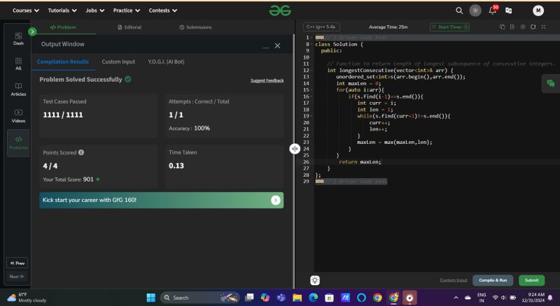 Manish Kumar on LinkedIn: #gfg160 #gfg160 #gfg #coding #problemsolving ... Manish Kumar on LinkedIn: #gfg160 #gfg160 #gfg #coding #problemsolving ...