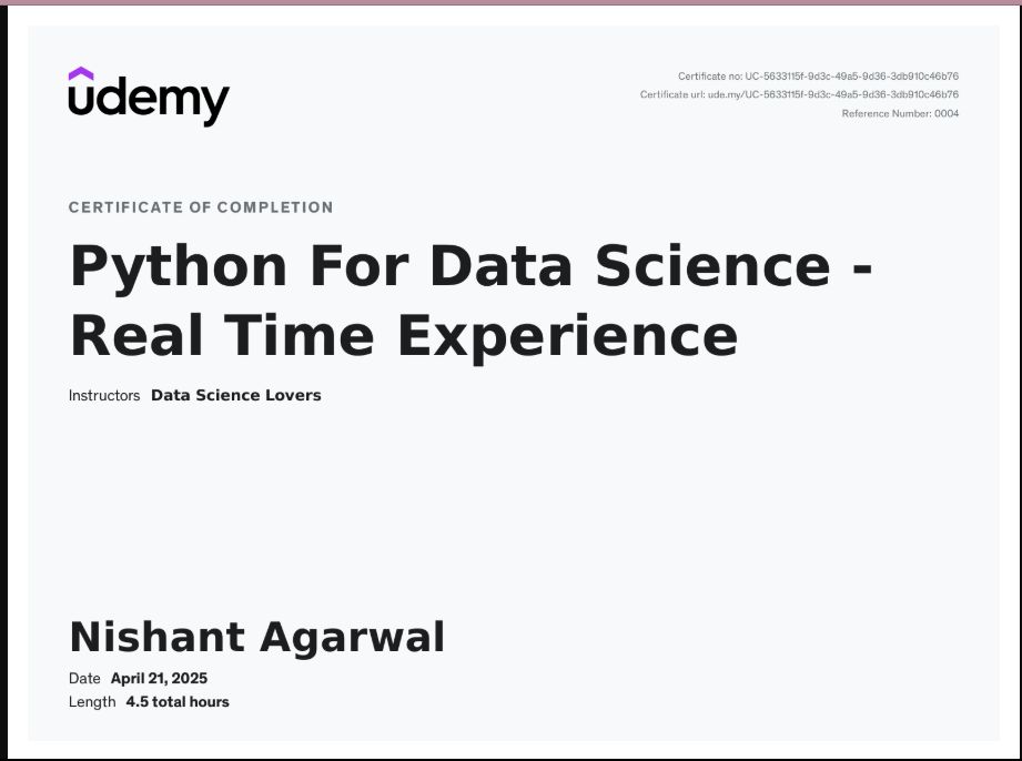 #python #datascience #udemy #lifelonglearning #realworldprojects ... #python #datascience #udemy #lifelonglearning #realworldprojects ...