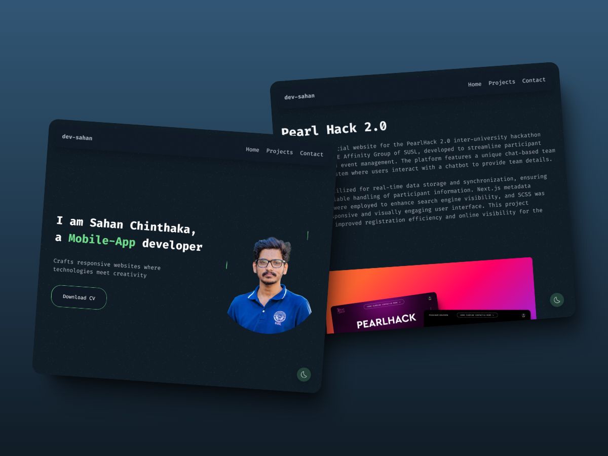 Sahan Chinthaka on LinkedIn: #nextjs #tailwindcss #portfolio # ... Sahan Chinthaka on LinkedIn: #nextjs #tailwindcss #portfolio # ...