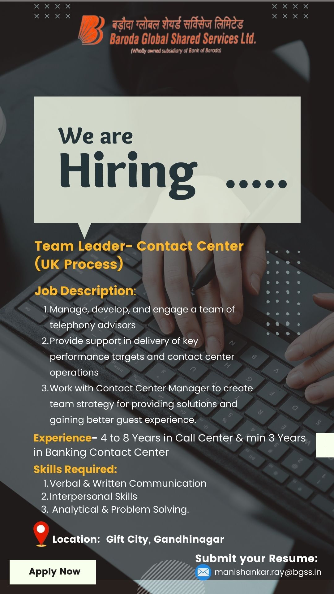 Manishankar R. on LinkedIn: #connections #hiringurgently #teamleader # ... Manishankar R. on LinkedIn: #connections #hiringurgently #teamleader # ...