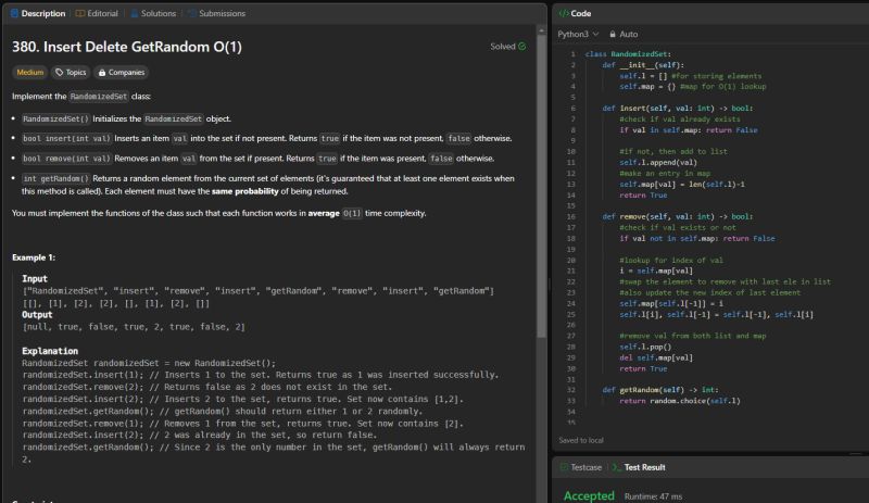 Revisiting DSA for O(1) time | Paras Chandra posted on the topic | LinkedIn Revisiting DSA for O(1) time | Paras Chandra posted on the topic | LinkedIn