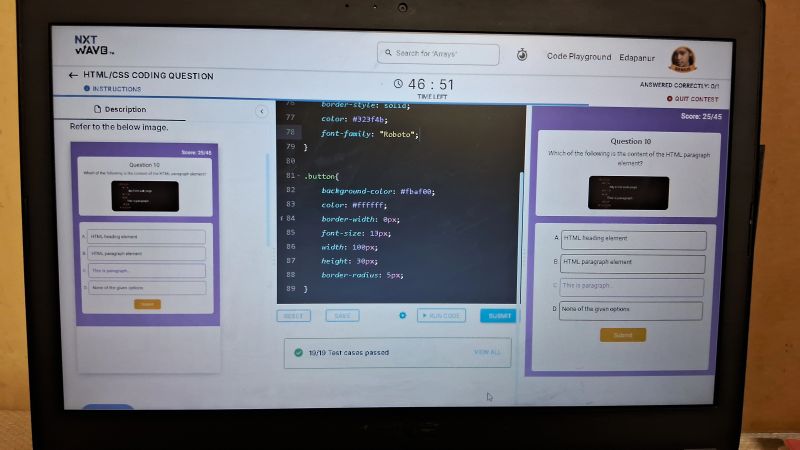 Edapanur Nagamani on LinkedIn: #nxtwave #coding #codingcontest # ... Edapanur Nagamani on LinkedIn: #nxtwave #coding #codingcontest # ...