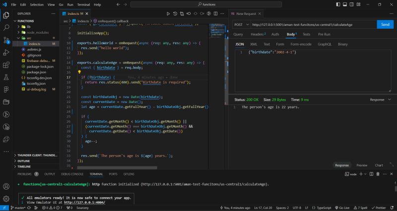 Aman Yadav on LinkedIn: #firebase #cloudfunctions Aman Yadav on LinkedIn: #firebase #cloudfunctions