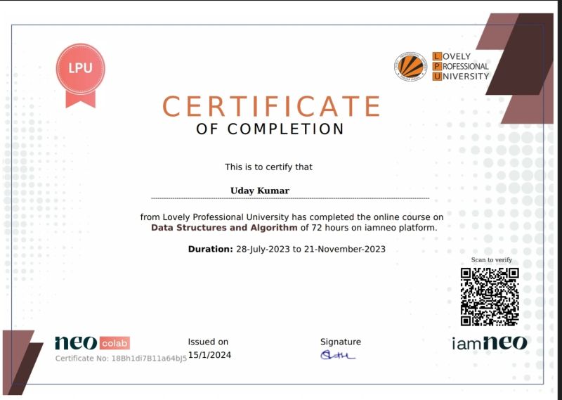 Uday Kumar on LinkedIn: #students #achievements #codingskills # ... Uday Kumar on LinkedIn: #students #achievements #codingskills # ...