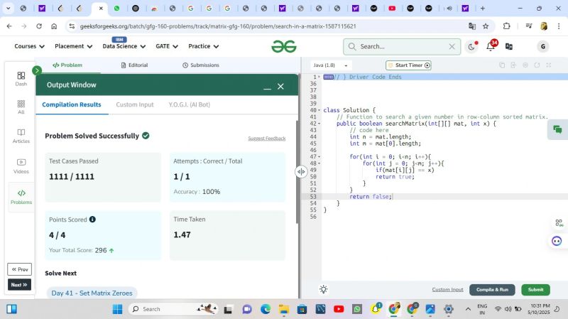 #100daysofcode #gfg160dayschallenge #geeksforgeeks #java # ... #100daysofcode #gfg160dayschallenge #geeksforgeeks #java # ...