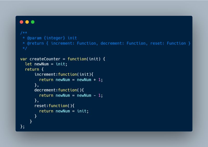 Yogeshwaran S on LinkedIn: Leetcode javascript challenges Counter - II ... Yogeshwaran S on LinkedIn: Leetcode javascript challenges Counter - II ...