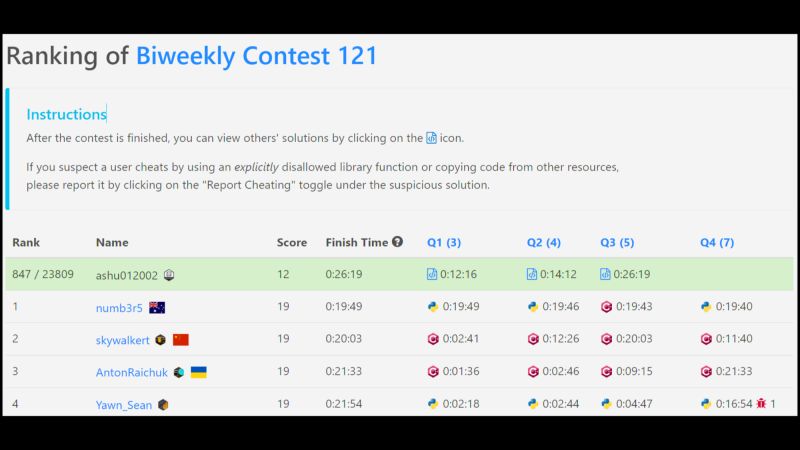 Ashutosh Kumar Singh on LinkedIn: #codeforces #google #leetcode #coding ... Ashutosh Kumar Singh on LinkedIn: #codeforces #google #leetcode #coding ...