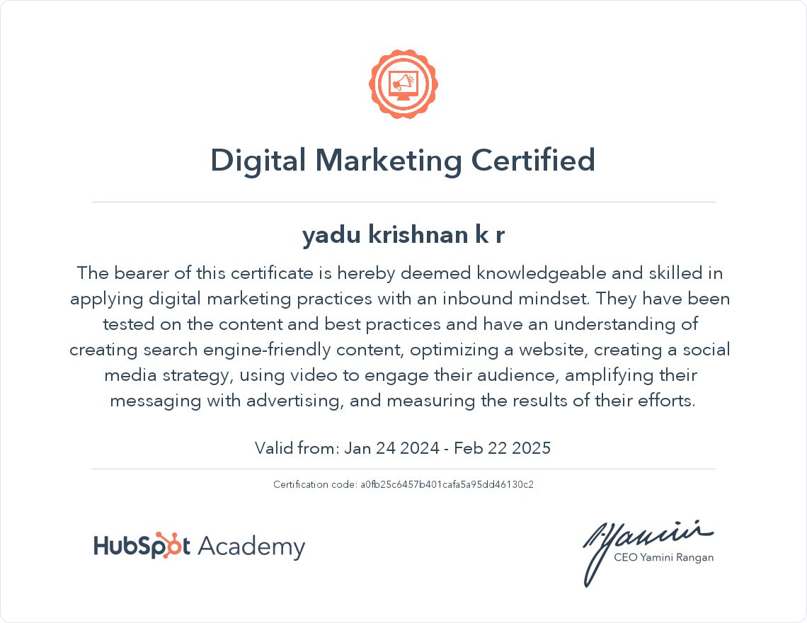 yadu Krishnan kr posted on LinkedIn yadu Krishnan kr posted on LinkedIn