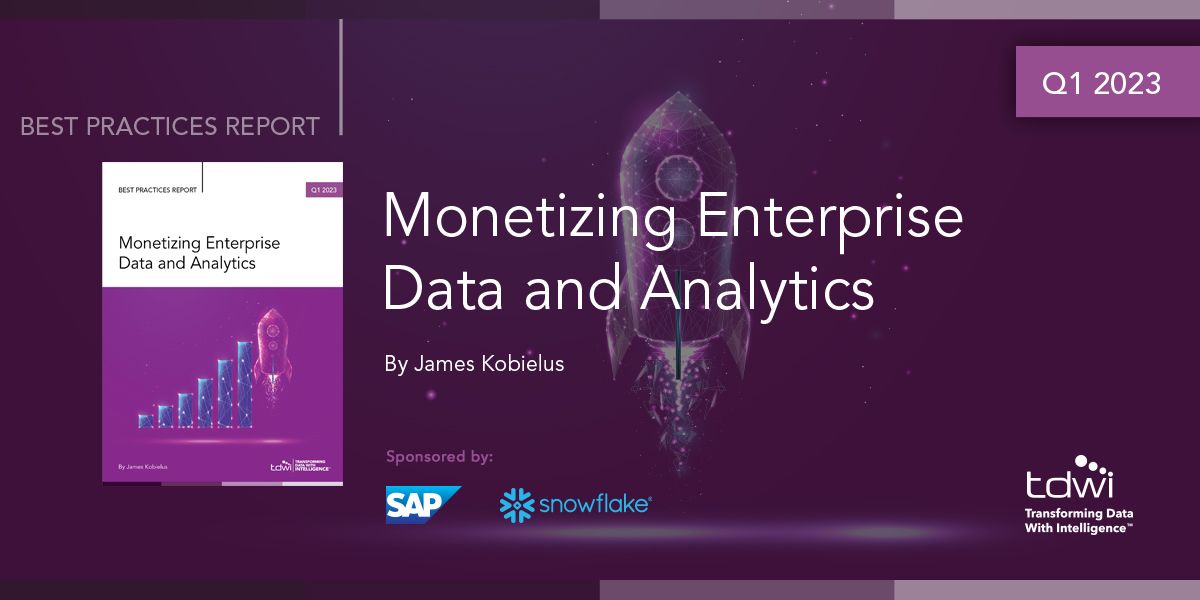 TDWI on LinkedIn: TDWI Best Practices Report | Monetizing Data and ... TDWI on LinkedIn: TDWI Best Practices Report | Monetizing Data and ...