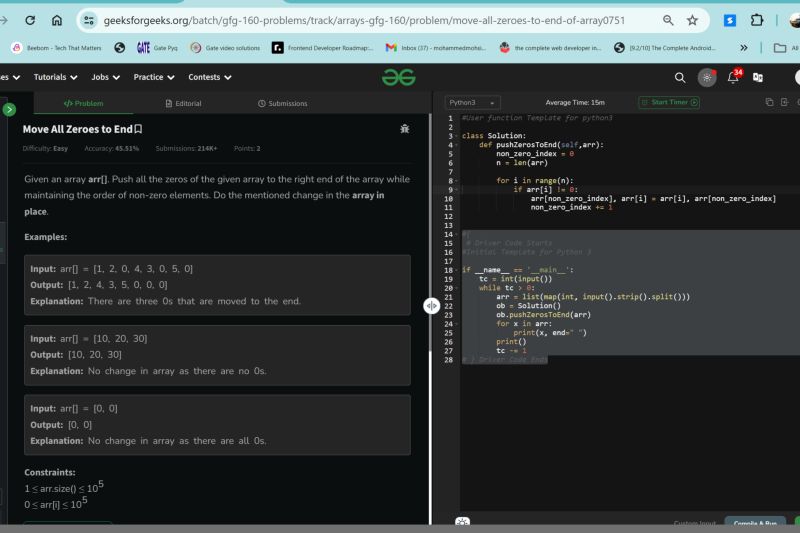 Mohammed Mohsin on LinkedIn: #gfg #geeksforgeeks #codinglife #gfg160 # ... Mohammed Mohsin on LinkedIn: #gfg #geeksforgeeks #codinglife #gfg160 # ...