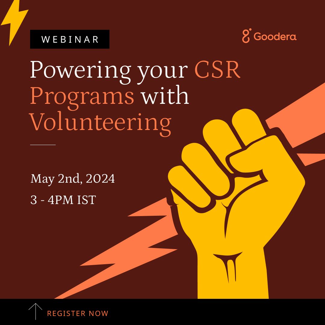 #csr #volunteering #webinar | Goodera #csr #volunteering #webinar | Goodera
