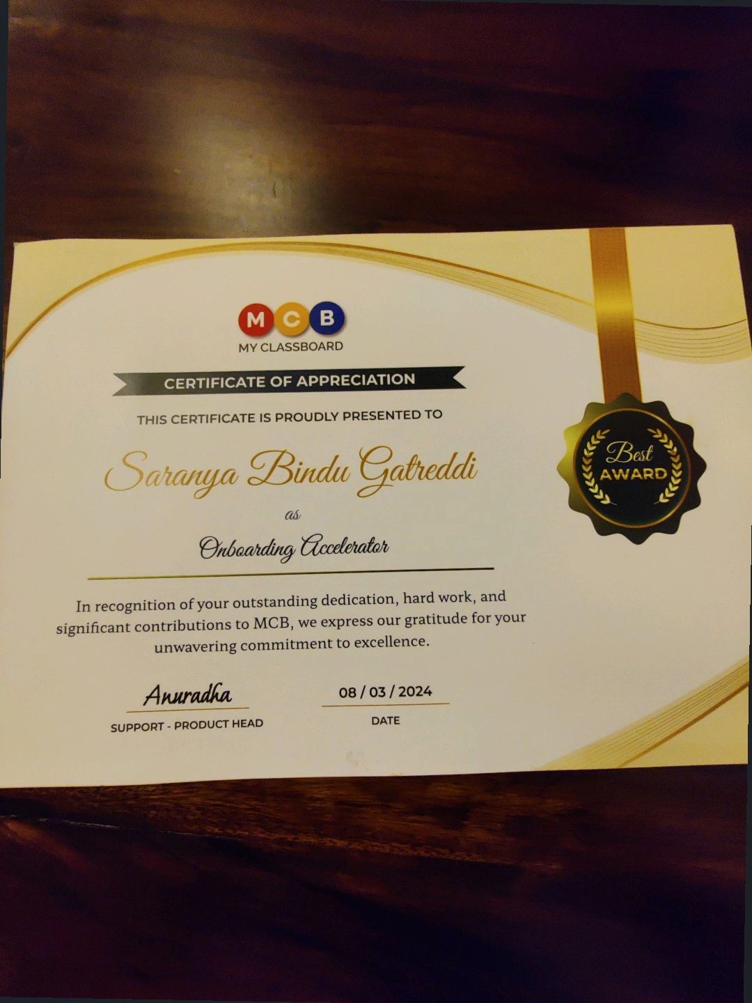 Saranya bindu Gatreddi on LinkedIn: #myclassboard #milestoneachievement ... Saranya bindu Gatreddi on LinkedIn: #myclassboard #milestoneachievement ...