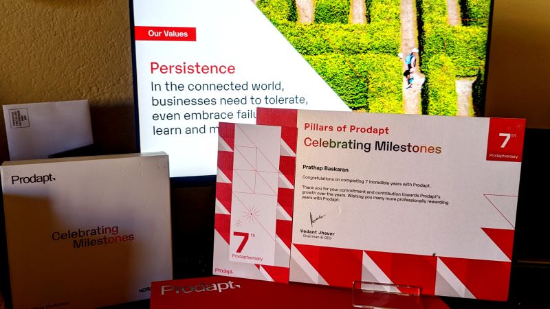 Prathap Baskaran on LinkedIn: Yay! It's my 7th work anniversary, with ... Prathap Baskaran on LinkedIn: Yay! It's my 7th work anniversary, with ...
