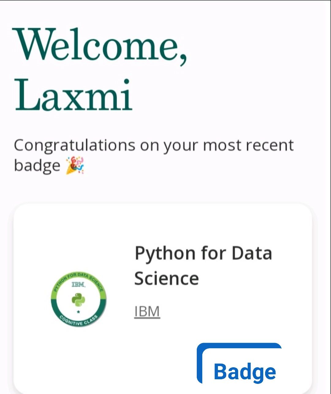 My Certificate of Python in Data Science | laxmi Pujari posted on the ... My Certificate of Python in Data Science | laxmi Pujari posted on the ...