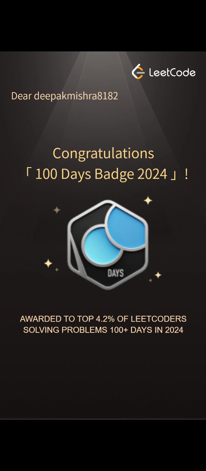 Deepak Mishra on LinkedIn: #leetcode #100codingchallenges Deepak Mishra on LinkedIn: #leetcode #100codingchallenges