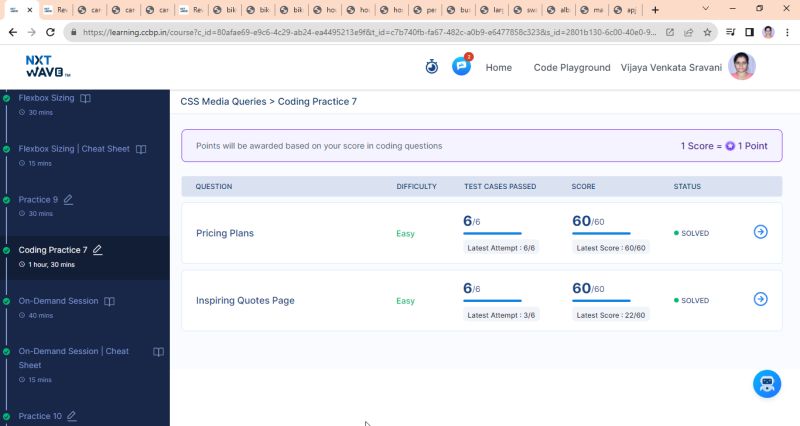 Sravani Hari on LinkedIn: #day99 #100daysofcodingchallenge #nxtwave # ... Sravani Hari on LinkedIn: #day99 #100daysofcodingchallenge #nxtwave # ...