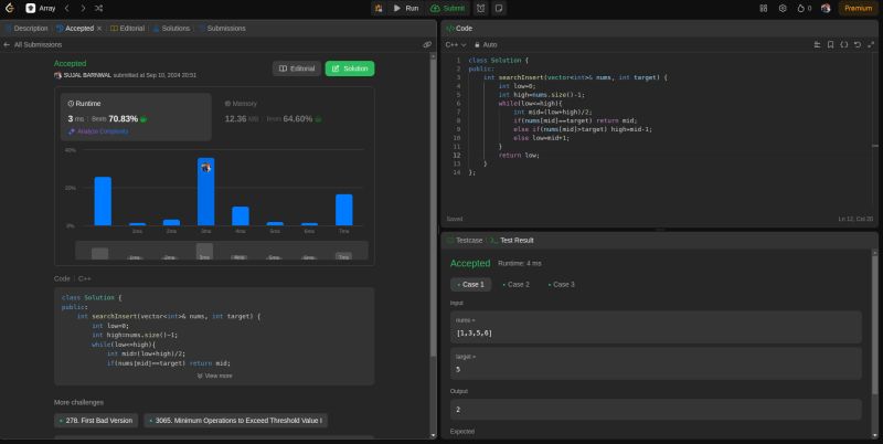 Sujal Barnwal on LinkedIn: #binarysearch #array #leetcode #codenewbie # ... Sujal Barnwal on LinkedIn: #binarysearch #array #leetcode #codenewbie # ...