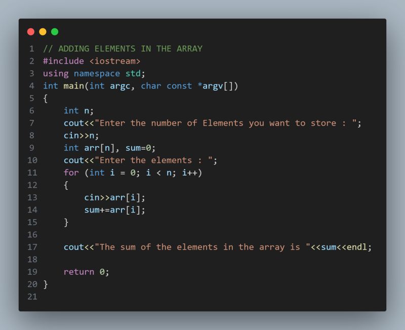 K Akhilesh on LinkedIn: #cplusplus #arrays #programmingskills # ... K Akhilesh on LinkedIn: #cplusplus #arrays #programmingskills # ...