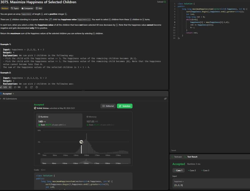 Krithik Srinivas on LinkedIn: #leetcode #algorithms #sorting #greedy # ... Krithik Srinivas on LinkedIn: #leetcode #algorithms #sorting #greedy # ...