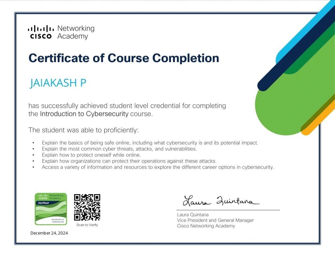 JAI AKASH P on LinkedIn: Hey everyone, I successfully completed the ... JAI AKASH P on LinkedIn: Hey everyone, I successfully completed the ...