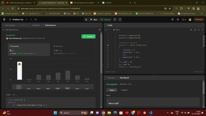 Day 26 of LeetCode challenge: solved palindrome problem | Harsh ... Day 26 of LeetCode challenge: solved palindrome problem | Harsh ...