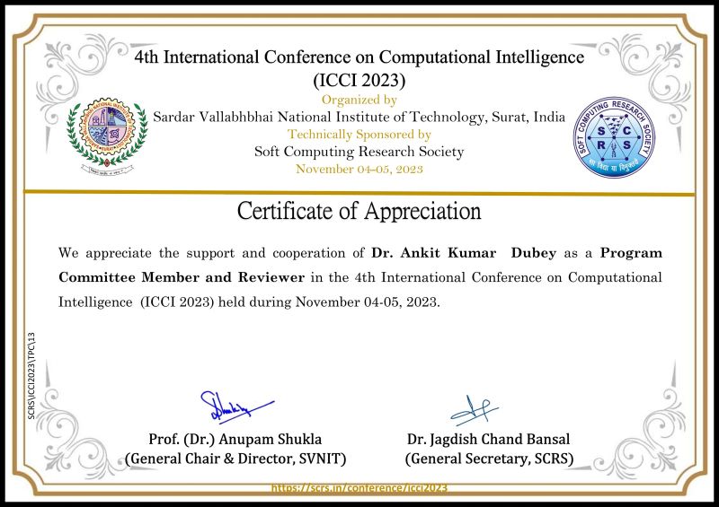 Dr. Ankit Kumar Dubey on LinkedIn: National Institute of Technology ... Dr. Ankit Kumar Dubey on LinkedIn: National Institute of Technology ...