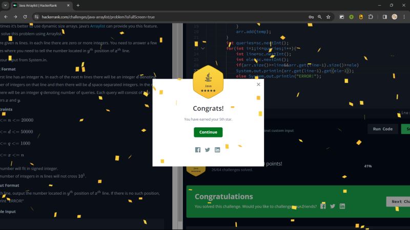 Omteja Yallapragada on LinkedIn: #java #codingchallenge Omteja Yallapragada on LinkedIn: #java #codingchallenge
