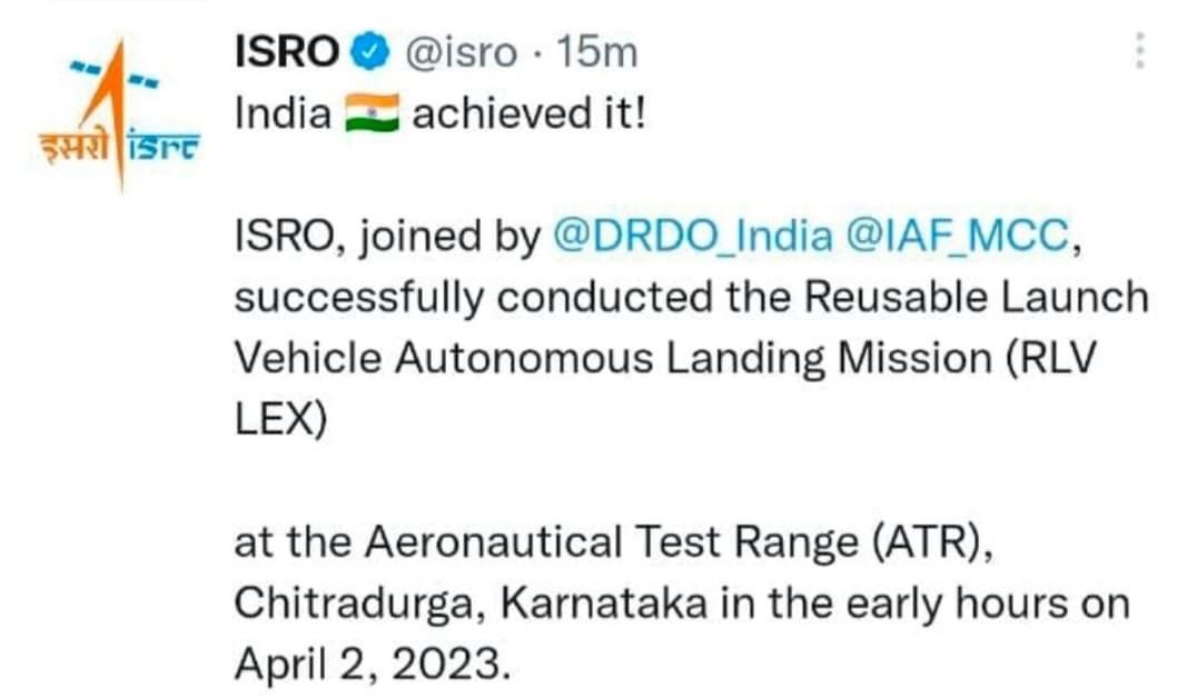 Dr. Brinda V on LinkedIn: Kudos TEAM ISRO 👏👏 Congratulations on the ... Dr. Brinda V on LinkedIn: Kudos TEAM ISRO 👏👏 Congratulations on the ...