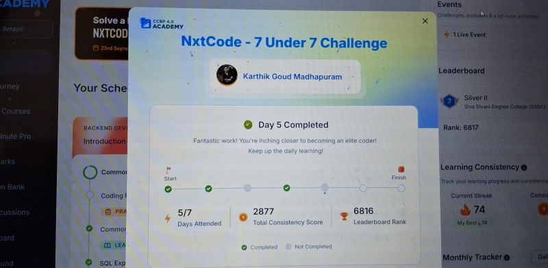 Karthik Goud on LinkedIn: #nxtcodechallenge #7under7 #nxtwave # ... Karthik Goud on LinkedIn: #nxtcodechallenge #7under7 #nxtwave # ...