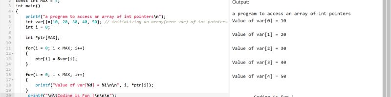 Venkata poojitha Bhusam on LinkedIn: #codingchallenge #pointers #arrays ... Venkata poojitha Bhusam on LinkedIn: #codingchallenge #pointers #arrays ...