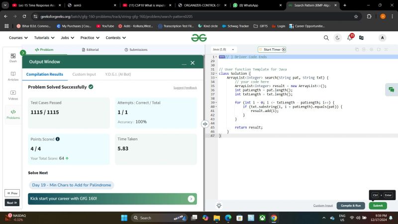 Aditi Singh on LinkedIn: #100daysofcode #problemsolving #java # ... Aditi Singh on LinkedIn: #100daysofcode #problemsolving #java # ...