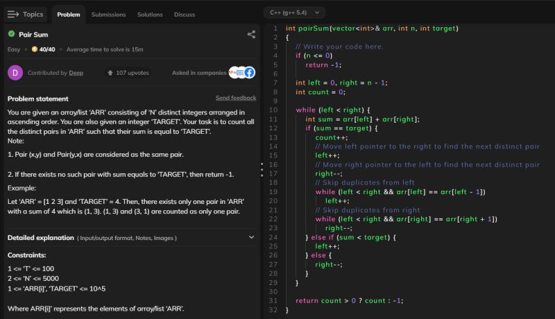 Karan Singh on LinkedIn: #dsa #problemsolving #datastructures # ... Karan Singh on LinkedIn: #dsa #problemsolving #datastructures # ...