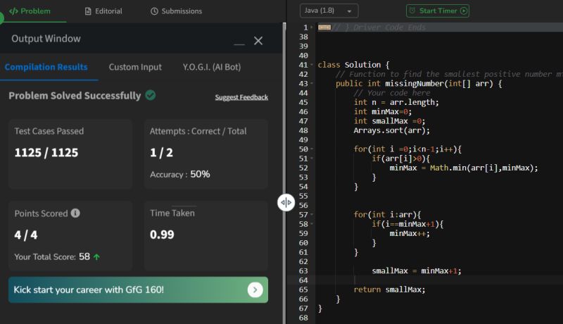 Om Sharma on LinkedIn: #dsa #problemsolving #geeksforgeeks #day13 # ... Om Sharma on LinkedIn: #dsa #problemsolving #geeksforgeeks #day13 # ...