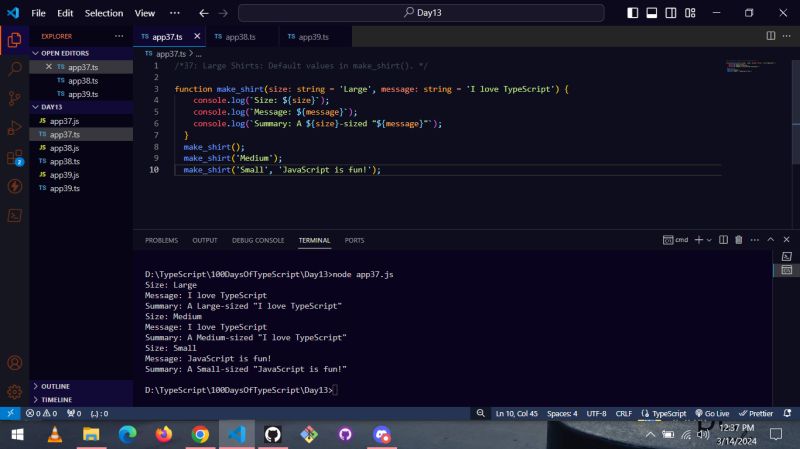 Muhammad Usman on LinkedIn: #100daysoftypescript #100daysoftypescript # ... Muhammad Usman on LinkedIn: #100daysoftypescript #100daysoftypescript # ...