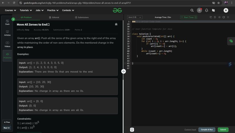 Aditya Narayan on LinkedIn: #gfg160days #datastructures #algorithms # ... Aditya Narayan on LinkedIn: #gfg160days #datastructures #algorithms # ...
