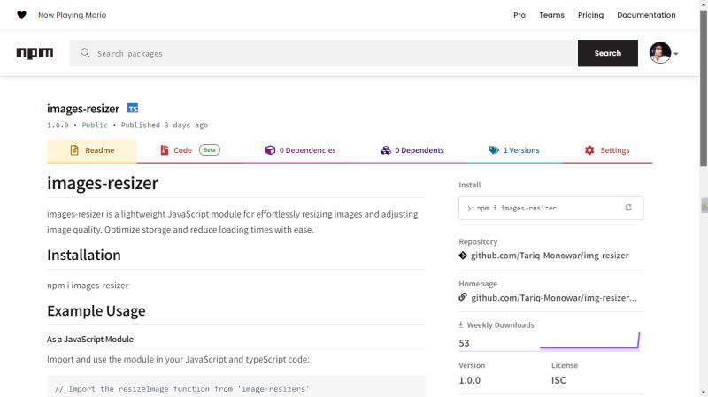Introducing images-resizer npm module | Tariq Monowar Hossain posted on ... Introducing images-resizer npm module | Tariq Monowar Hossain posted on ...