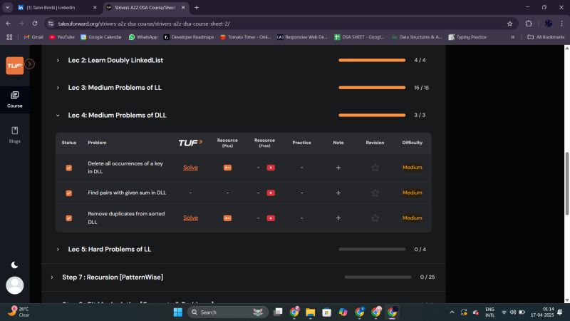 #90daysofcode #dsa #striverssheet #python #codingjourney #linkedlists ... #90daysofcode #dsa #striverssheet #python #codingjourney #linkedlists ...