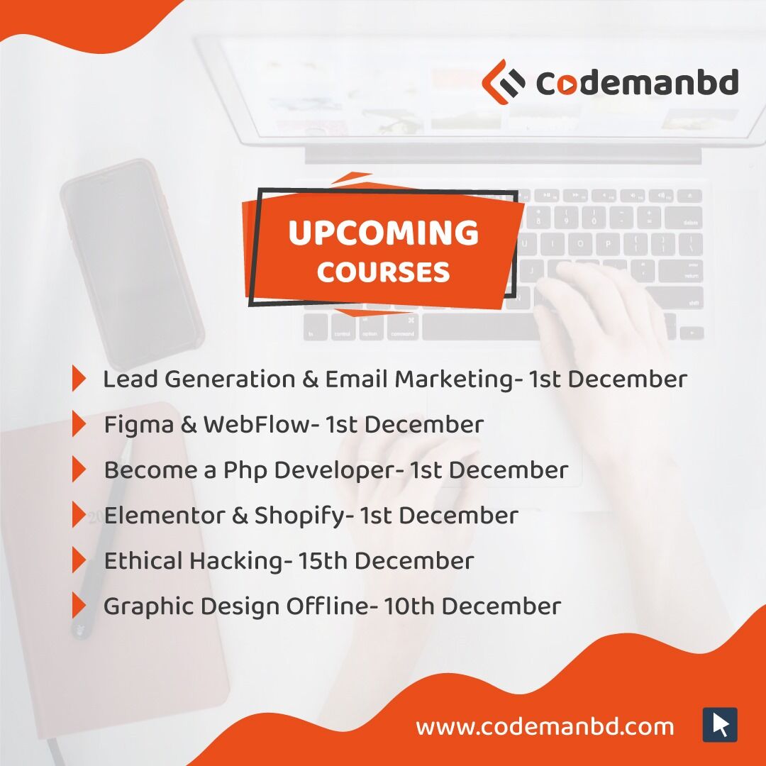CodemanBD on LinkedIn: #codemanbd #upcomingcourses #freelancing CodemanBD on LinkedIn: #codemanbd #upcomingcourses #freelancing