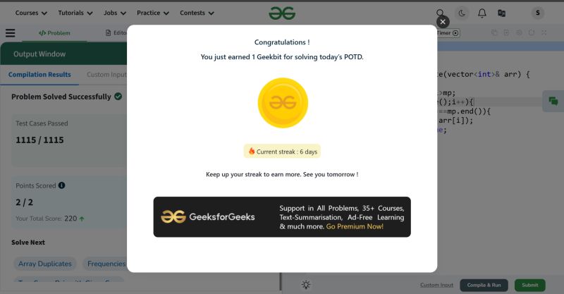 Shailav Justa on LinkedIn: #geekforgeeks #codingchallenge # ... Shailav Justa on LinkedIn: #geekforgeeks #codingchallenge # ...